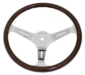 Empi Classic Dark Wood Steering Wheel Aircooled Performance Warehouse
